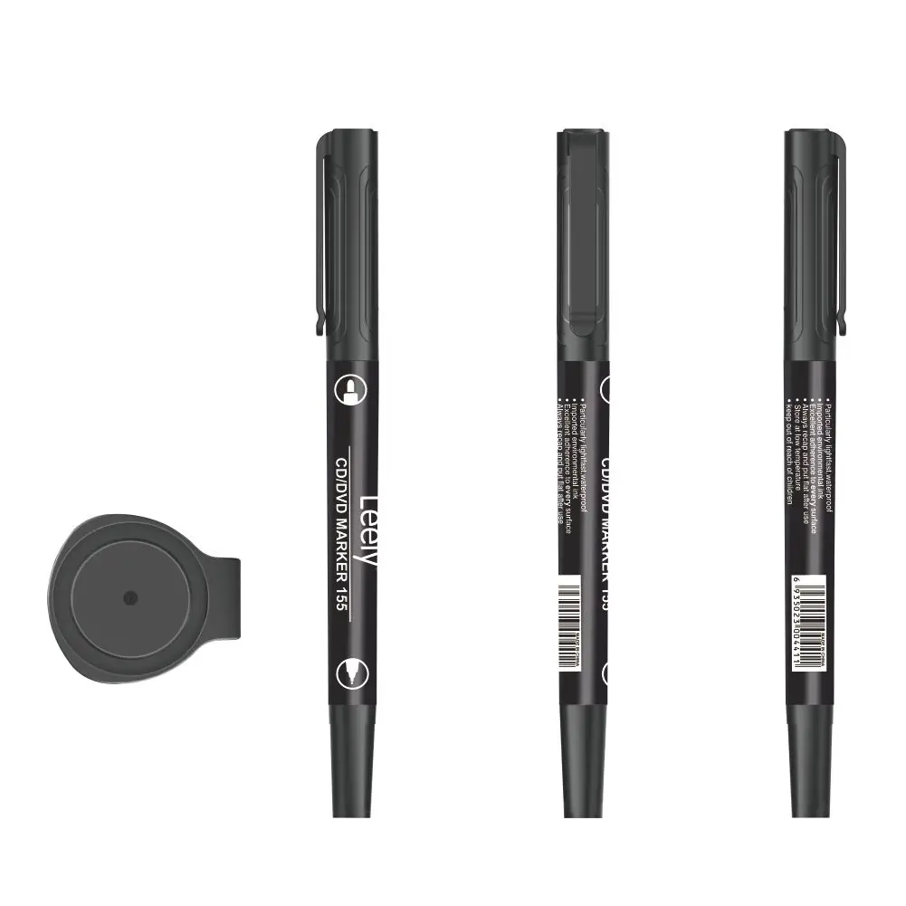 0058w Permanent Fineliner Metal Tip Dual Cd Dvc Marker Pen - Buy Cd Dvd ...