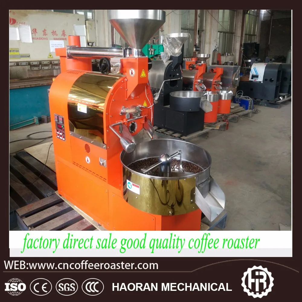 Complete Automatic Feeding System 3kg Coffee Bean Roaster/cocoa Bean ...