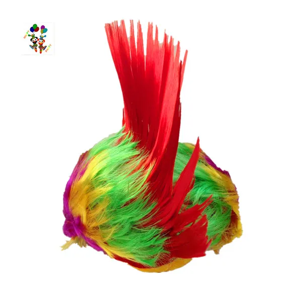 Fancy Dress Synthetic Purple Spike Mohawk Punk Kids Party Wigs Hpc-0086 ...