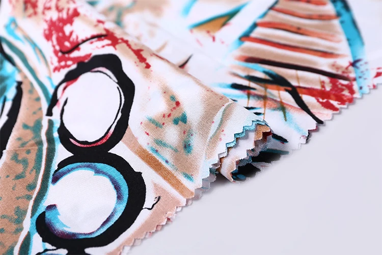 2018 New Style 100% Spun Rayon Printed Fabric For Garment - Buy Rayon ...