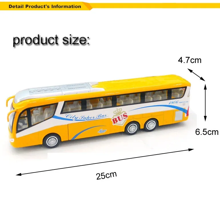 6pcs Pull Back Die Cast Toy Bus For Sale - Buy Die Cast Toy,Die Cast ...