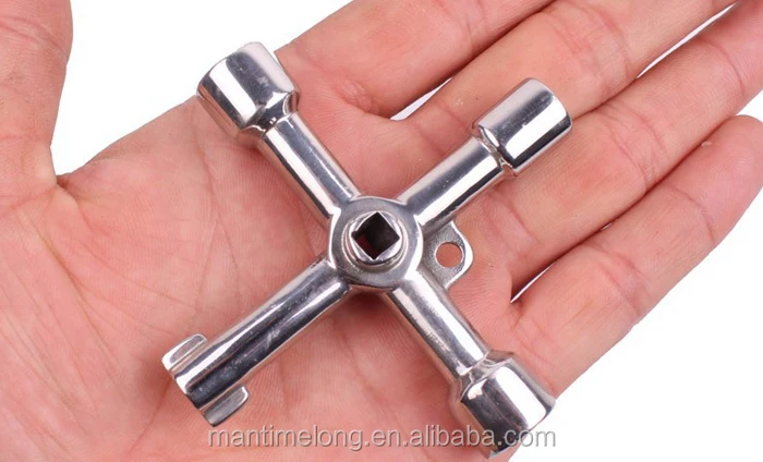 Universal Cross Triangle Key Wrench Tool Combination Wrench Combination ...