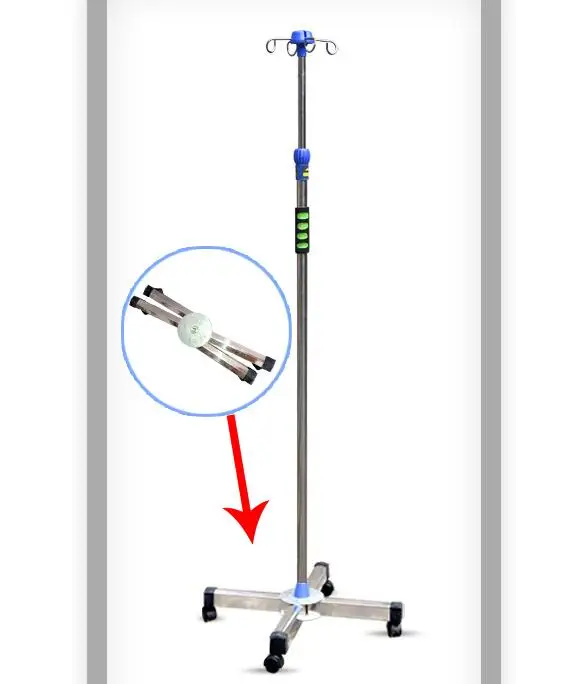 Infusion Support Iv Pole Stand Drip Hanger Hospital Iv Stand - Buy Iv ...