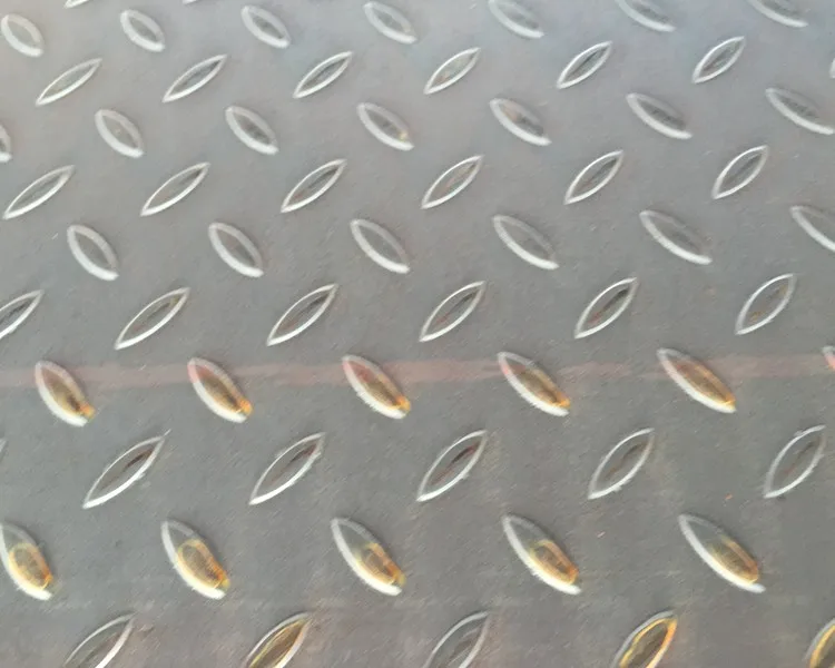 st37 8mm thickness Checkered Steel Plate Sizes 8mm checker sheet weight ...