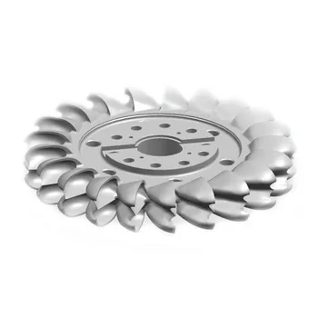 Customized Stainless Steel Polishing Pelton Runner And Wheels / Micro ...