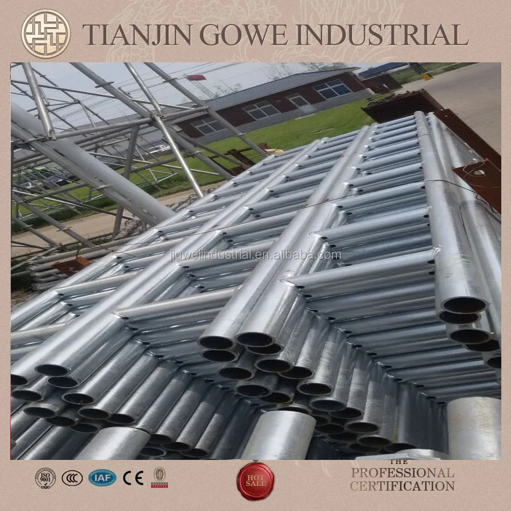 High Loading 6m Painted Steel Scaffold Ladder Beam - Buy Scaffold ...