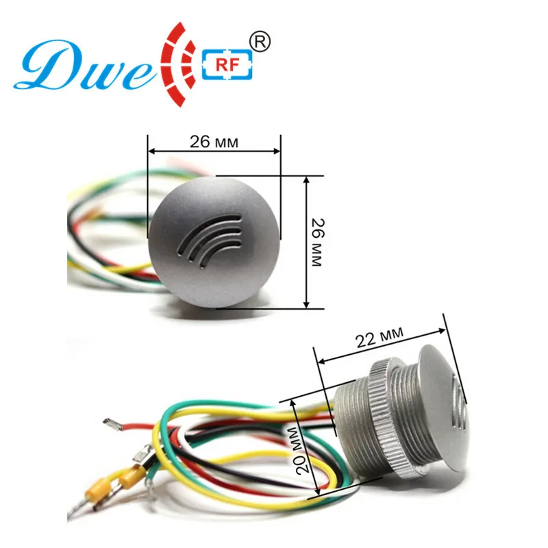 Access Control Keys 13.56 Mhz Wiegand 26 Bits Smart Card Smallest Short ...