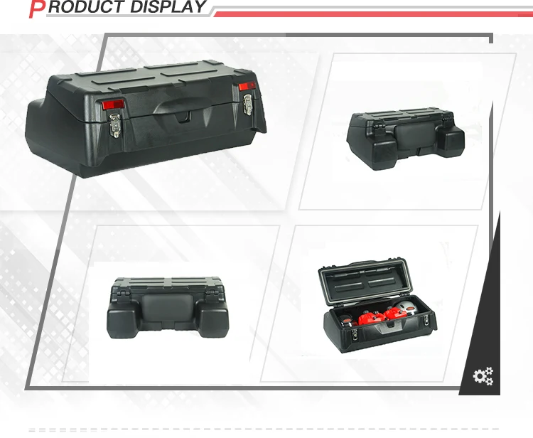 Sikkia Atv/quad Storage Trunk Cargo Box 8015 - Secure & Spacious