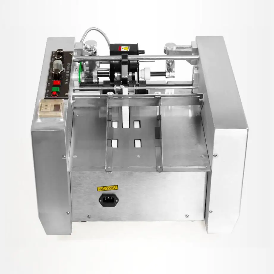 Automatic Paper Card Embossing Machine - Batch Expiry Date Coding