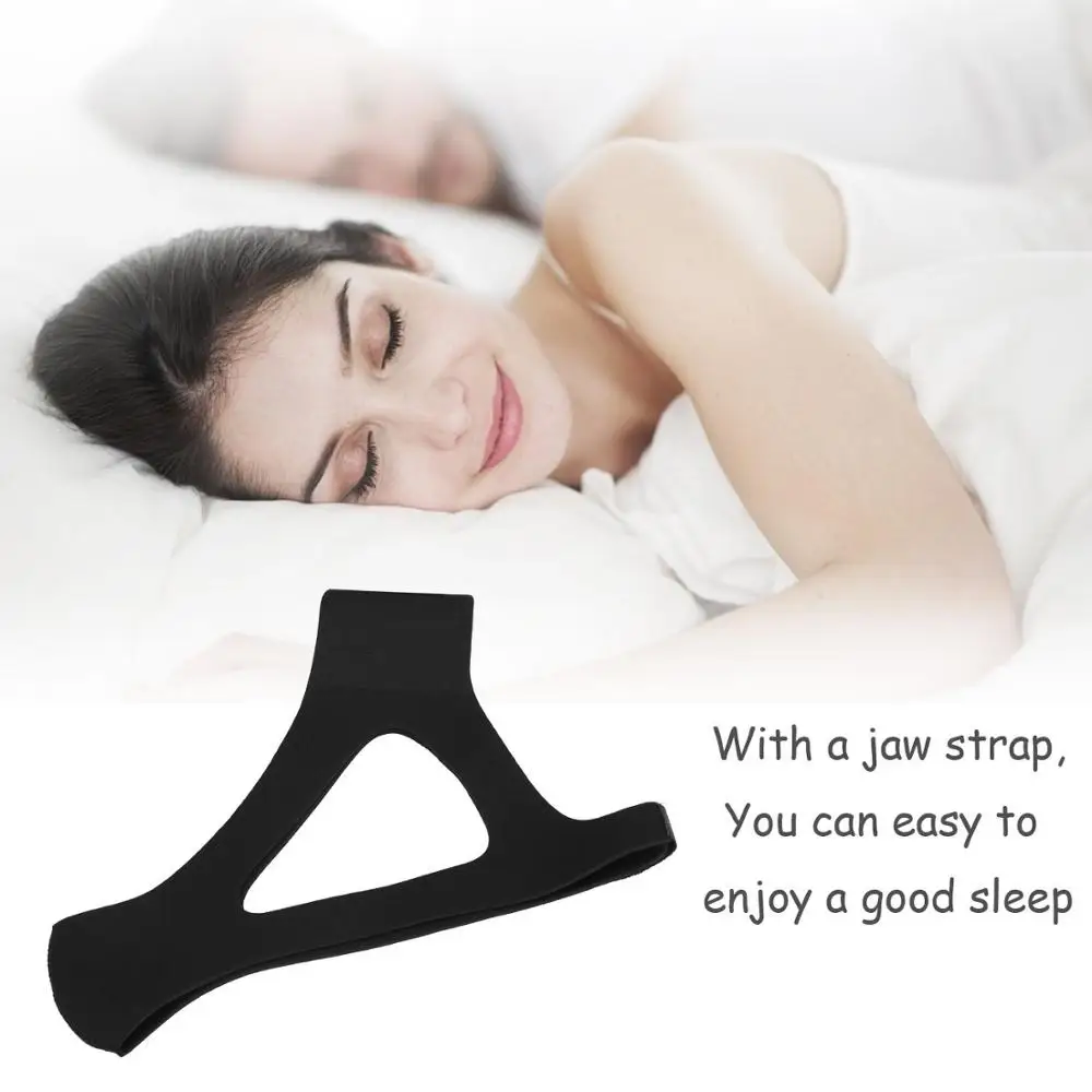 Adjustable Triangle Anti Snoring Jaw Fixed Headband Stop Snoring ...