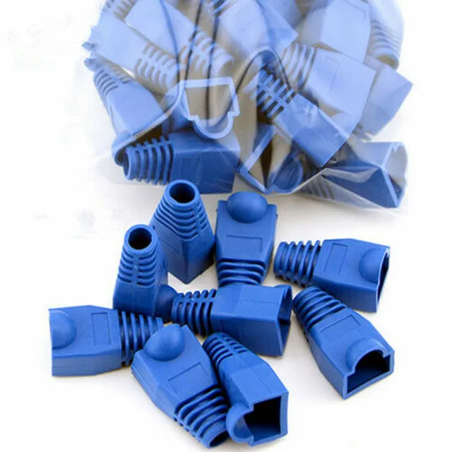 Rj45 Connector Cat5 Cat5e Cat6 Crystal Head Sheath Network Cable ...