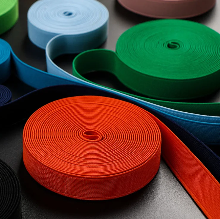 Colorful Elastic Pp Webbing For Bags Elastic Band Garment Accessories ...