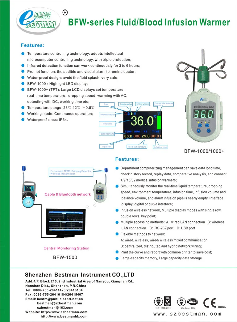 Blood Warmer Temperature Hospital Warming Systems Fluid Warmer Of ...