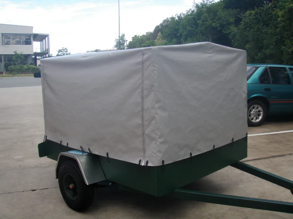 Durable Water Resistant Pvc Cage Trailer Cover Tarpaulin - Buy Cage ...