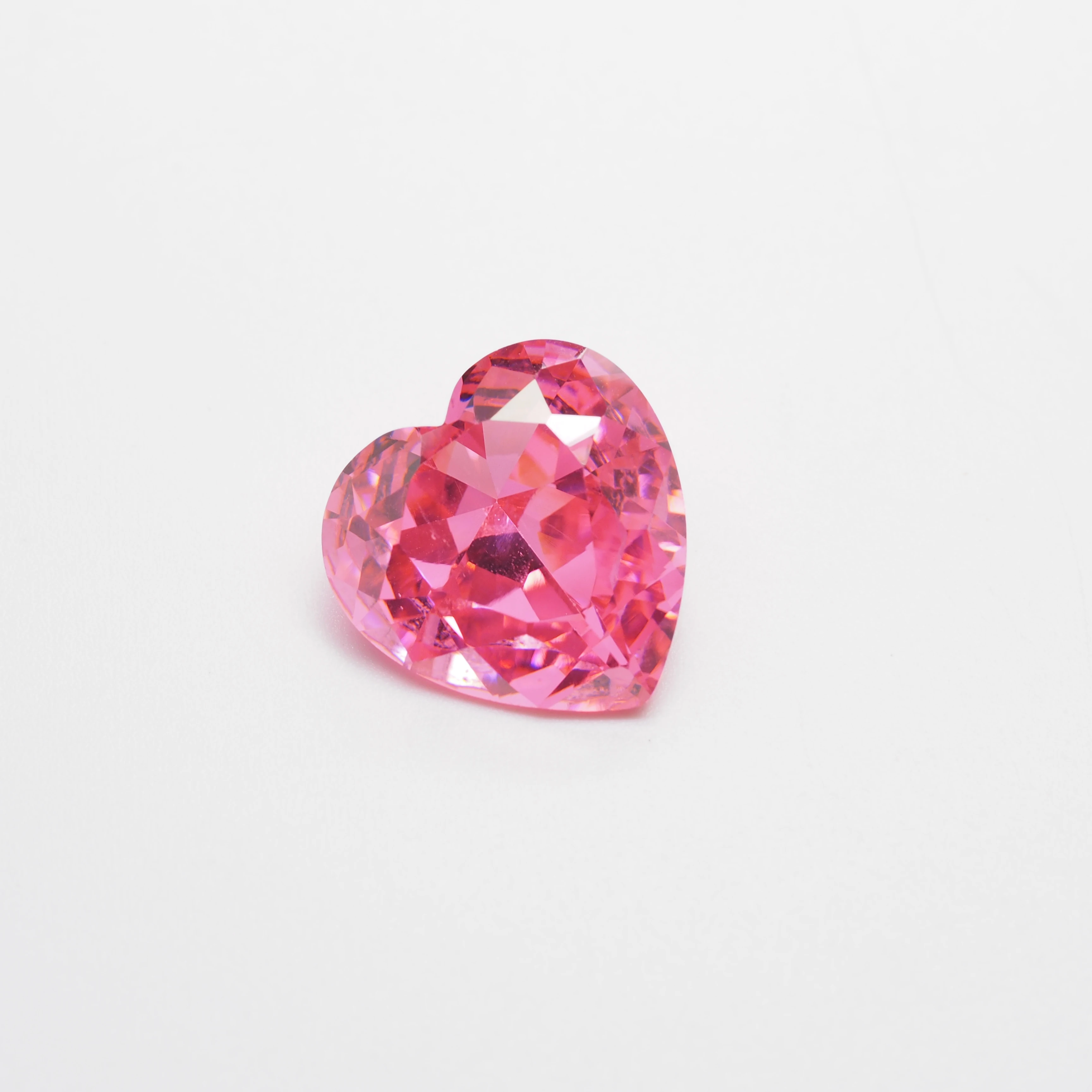Valuable Clear Bright Pink Cz Stone Cubic Zirconia Stone For Vases ...