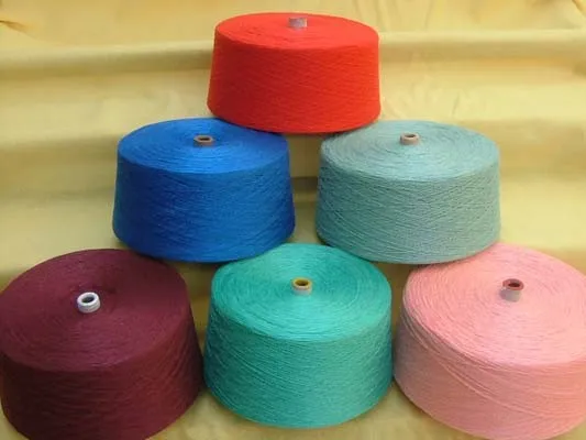 High Tensile Strength Aty Polyester Air Textured Yarn For Sewing Thread ...