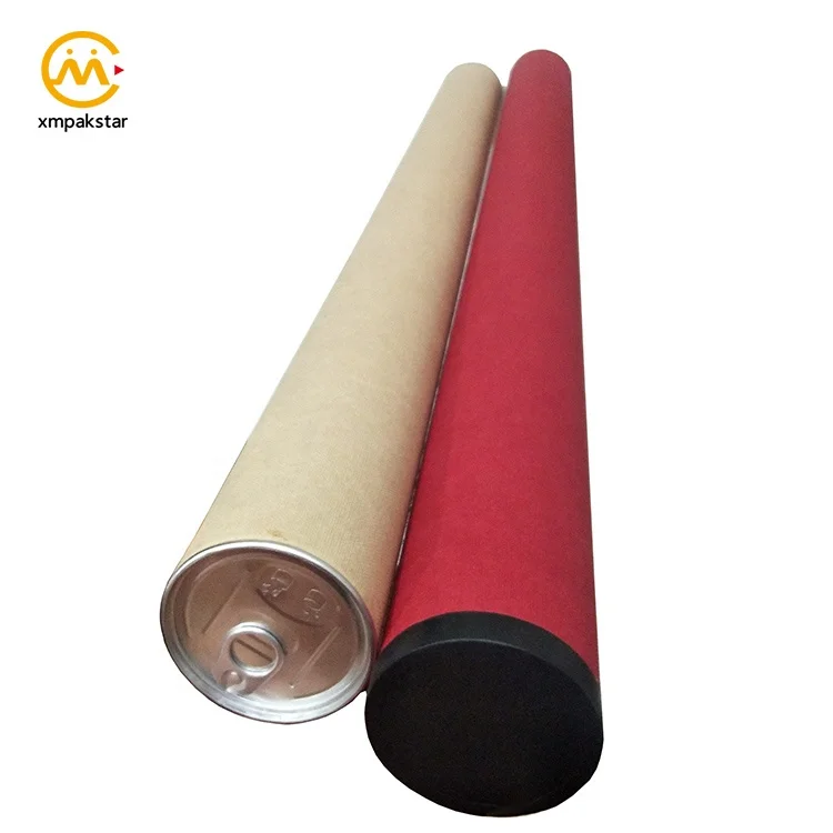 Factory Custom Color Long Large Cardboard Poster Mailing Packaging ...