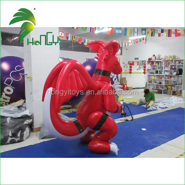 Factory Customized Inflatable Red Dragon Suit Costume For Playing - Buy ...