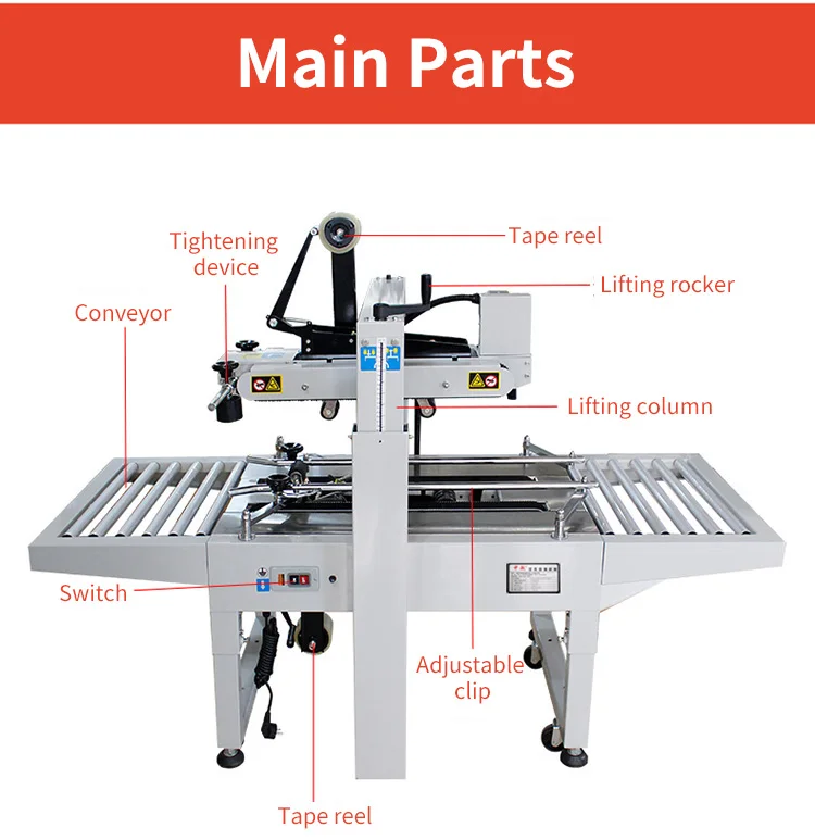 Top Flaps Fold Automatic Box Folding Carton Sealer Machine - Buy Top ...