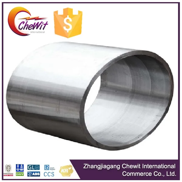 Custom Steel Engine Cylinder Sleeve Shipbuilding Forgings - Buy ...