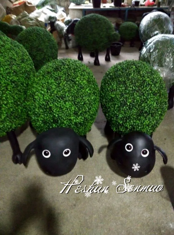 Vivid Look Artificial Topiary Sheep Topiary Animal With Cheap Price ...