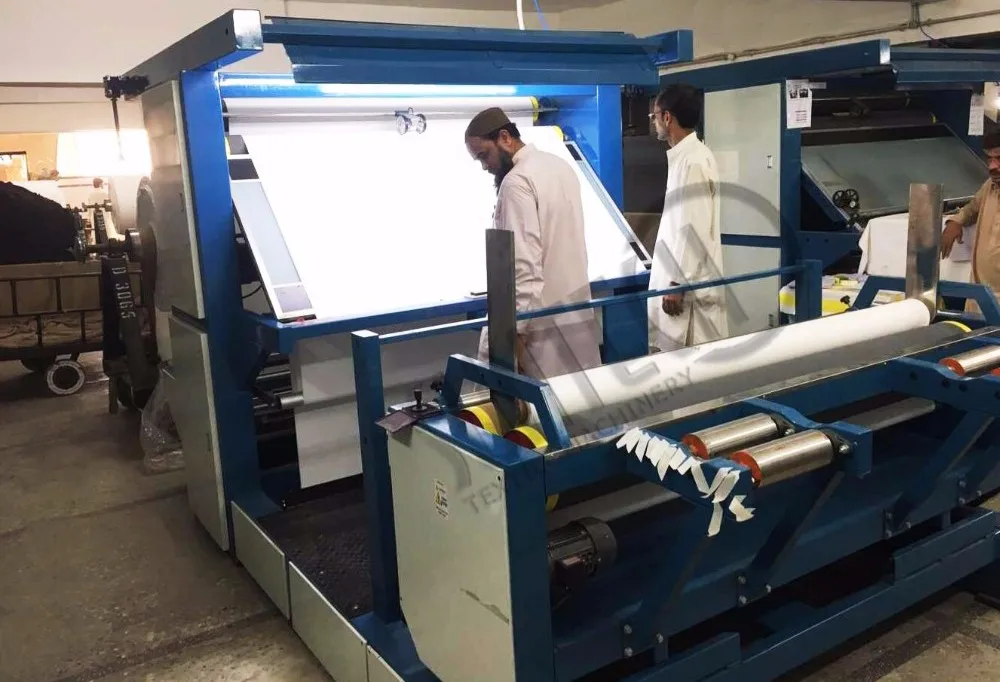 Suntech Textile Mills Roll To Roll Woven Fabric Quality Checking ...