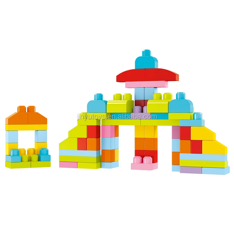 Jumbo Building Blocks - 75pcs STEM Toy for Kids & Adults