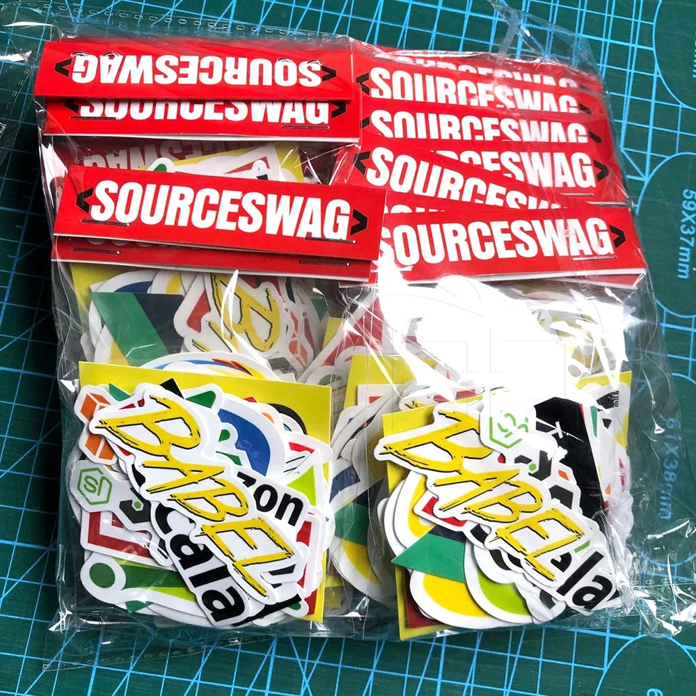 Custom Assorted Designs Stickers Pack For Opp Bag A Header Card ...