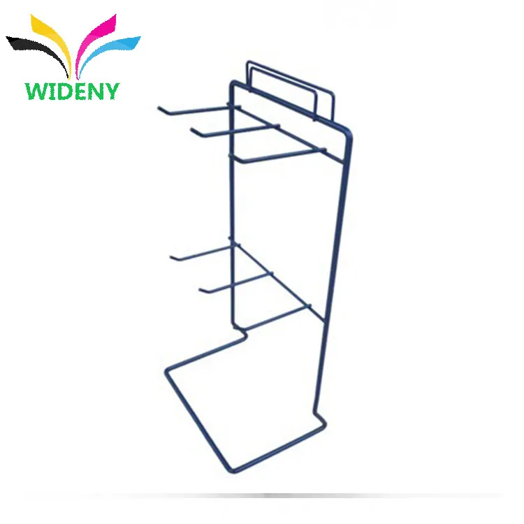 Save Space Custom Accessories Hanging Metal Wire Counter Display Stand ...