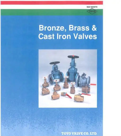 Toyo Gate Valve - Durable Bronze Long Stem for Low Pressure