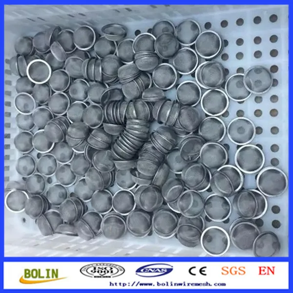 Rubber/plastic Bound Stainless Steel 50 Mesh 60 Mesh Washer Hose Filter ...