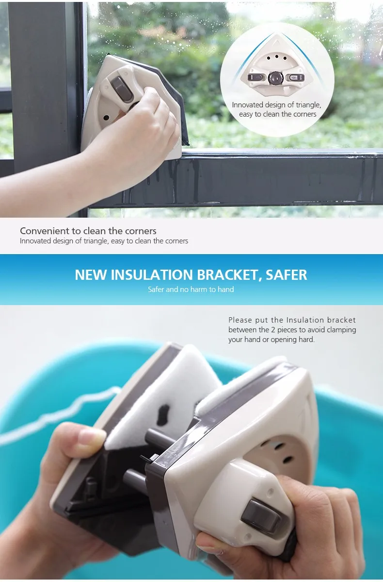 C2 Magnetic Window Squeegee - Efficient Cleaning Solutions