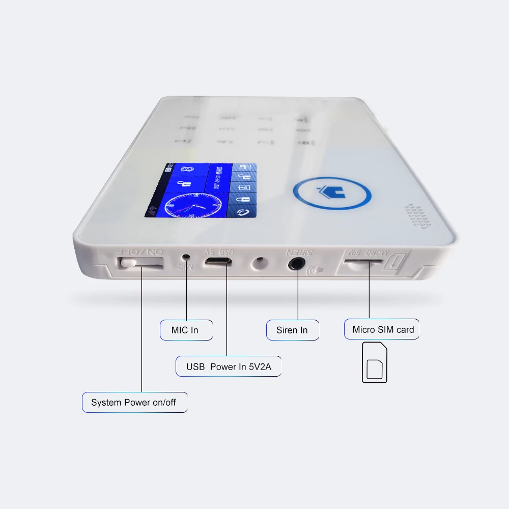 2019 Newest Bank Alarm System Wifi/gsm/3g/ip Camera/panic Button/motion ...