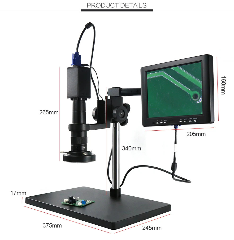 Best New Lcd Stereo Digital Display Video Screen Microscope - Buy ...