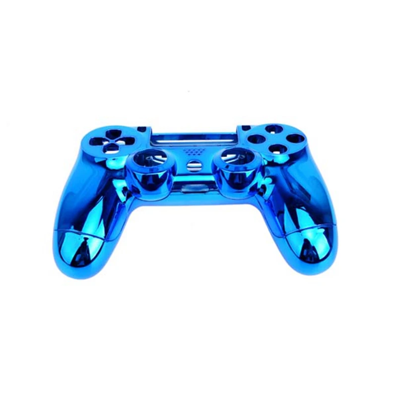 Chrome Joystick Front Shell + Back Shell For Playstation 4 For Ps4 ...