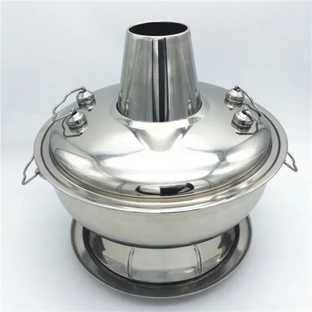 Chineses Charcoal Hot Pot/ Heated Serving Pot/charcoal Chimney Hot Pot ...