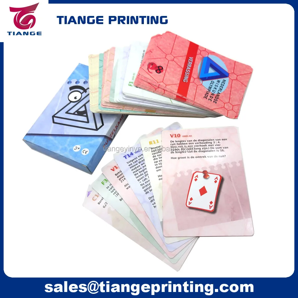 OEM Card Game Packaging - Custom Designs & Eco-friendly