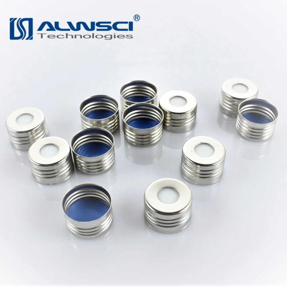 18mm Silver Open Top Magnetic Screw Cap for Headspace Market Cap