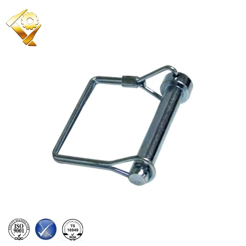 Zinc Plating And Stainless Steel Lock Pin With Square Wire Loop - Buy ...