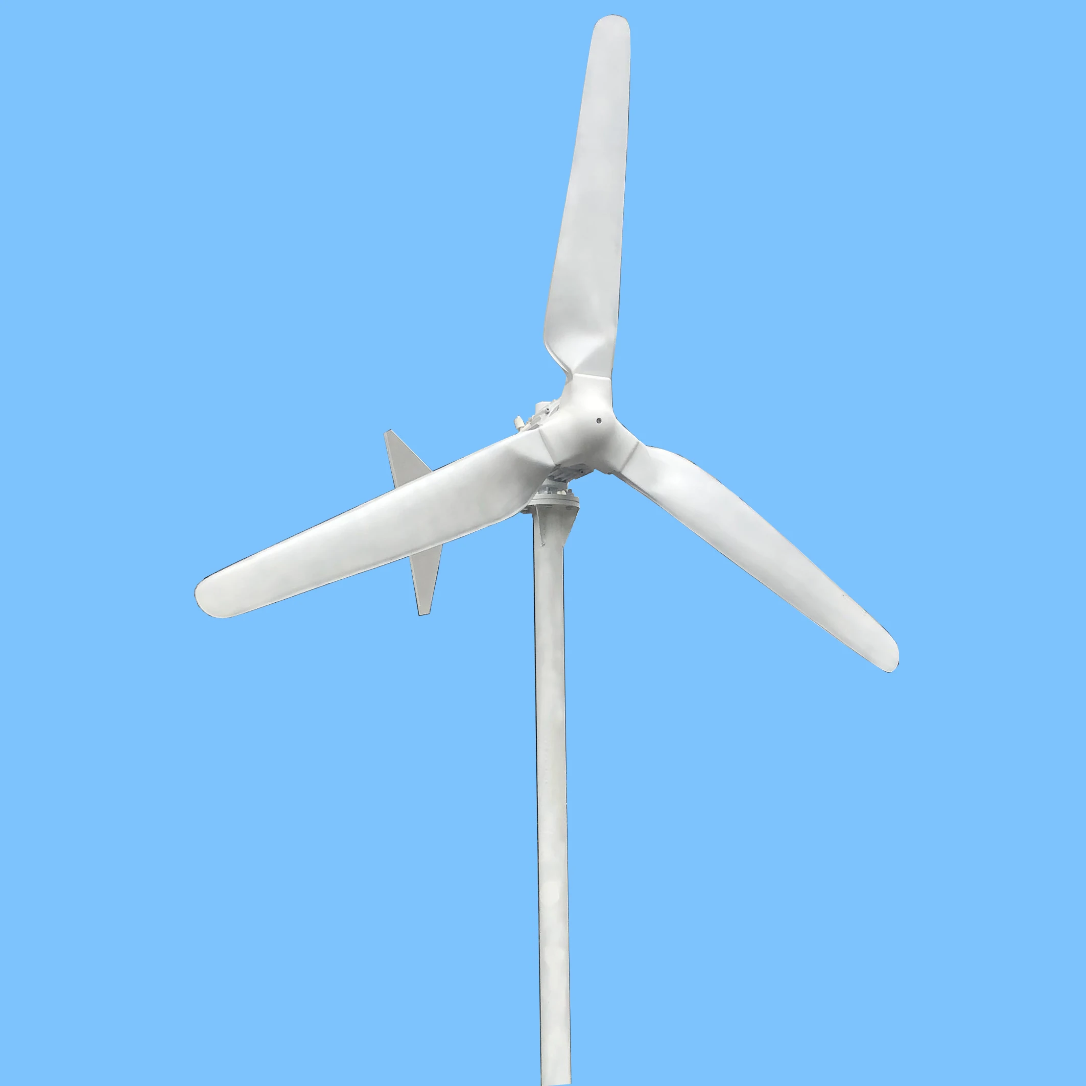 pitch-controlled 1kw wind turbine generator for home use, View 1kw wind ...