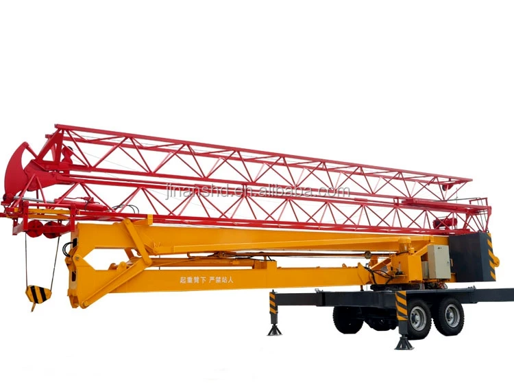 Mobile Tower Crane Intelligent Tower Crane Folding Tower Crane Qtz25 ...