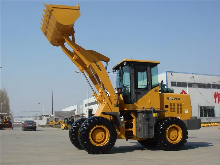 Tractor Front Loader 2 Ton Payloader Small Wheel Loader Zl-920 For Sale ...
