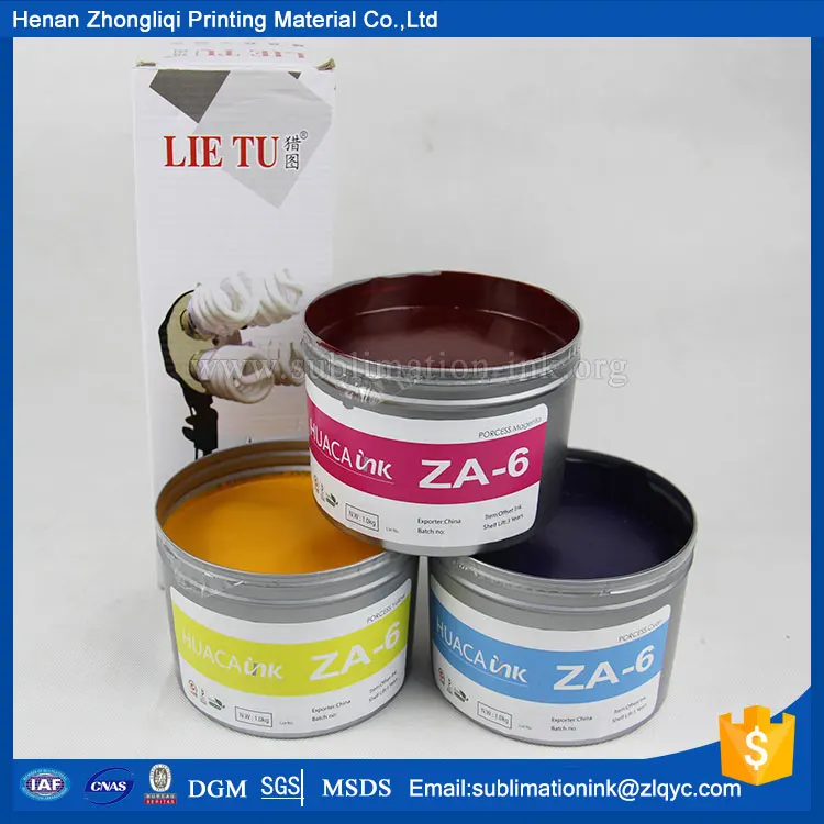 Sheet Fed Offset Printing Ink With Eco-friendly Material - Buy Paper ...