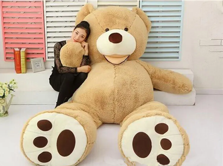 Huge Size 260cm Giant Bear Skin Empty Soft Huge Big Bear Toys