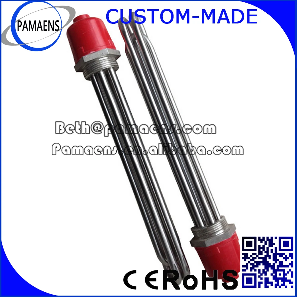 Factory Directly Supplied Tubular Incoloy Rod Heaters With Two Year ...