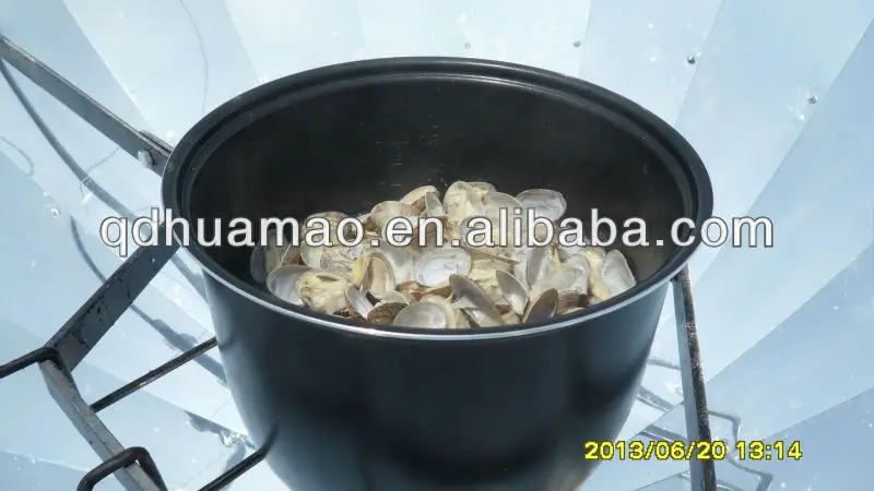 Parabolic Mirror Cooker - Efficient Solar Cooking