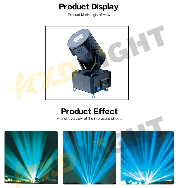 Outdoor Sky Beam Light 2500W - Versatile Skyrose Light with Fast ...