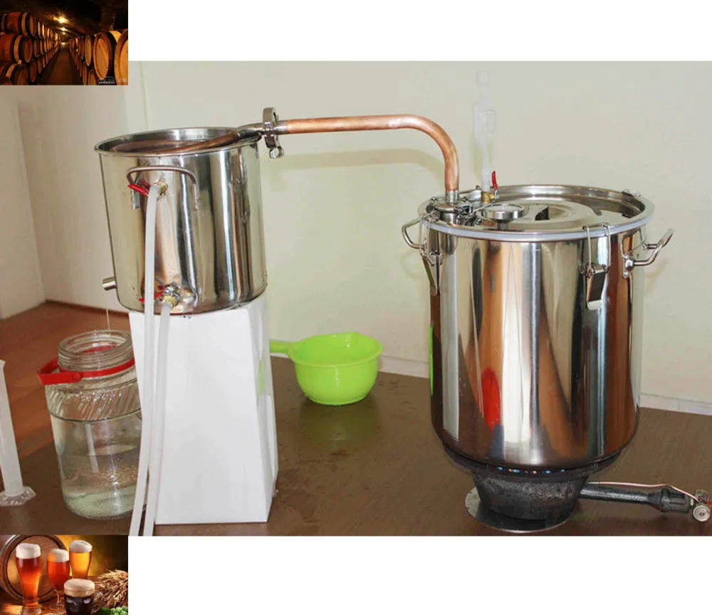 Home Acohol Still Acohol Distiller Moonshine Still 70l - Buy Home ...