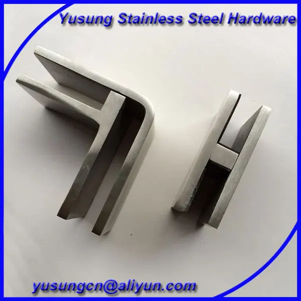 Adjustable Corner Glass Connector Clamp Railing Fittings Glass Corner ...