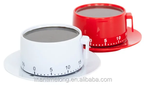 Authentic Coffee Cup-shaped Kitchen Timer Mechanical Timer Reminder ...